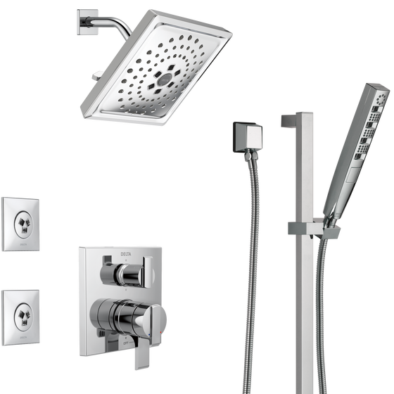 H2Okinetic® 3-Setting Raincan Shower Head (Recertified) in Lumicoat ...