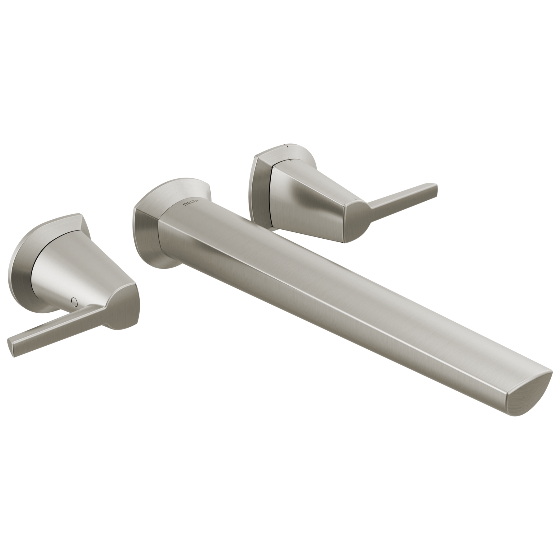 Wall Mount Tub Filler in Lumicoat® Stainless T5771-SS-PR-WL | Delta Faucet
