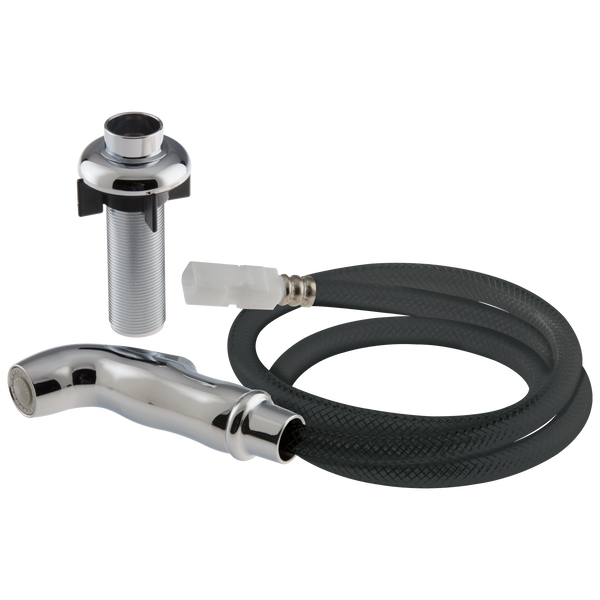 Spray and Hose Assembly with Spray Support in Chrome RP54807 | Delta Faucet