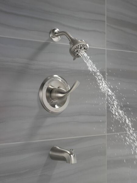 Monitor® 13 Series Tub & Shower Trim in Stainless T13420-SS | Delta Faucet