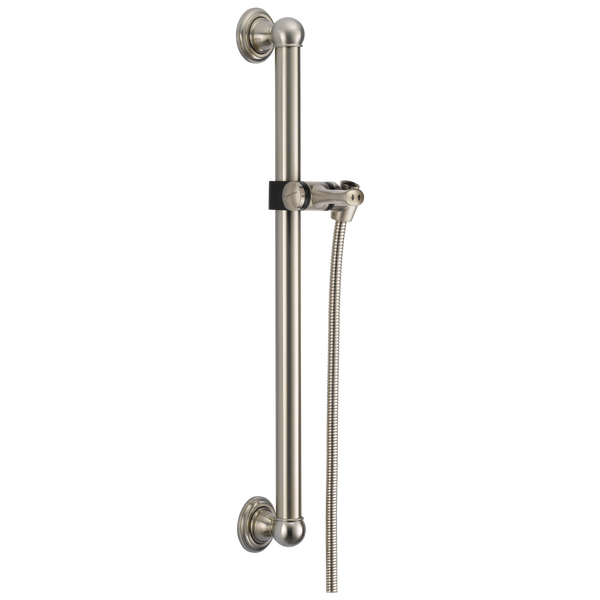 Adjustable Slide Bar / Grab Bar Assembly in Stainless 56302-SS | Delta ...