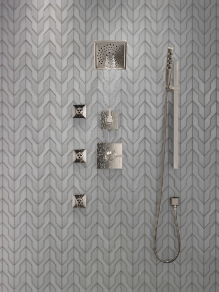 HydraChoice® Square Body Spray Trim in Stainless T50210-SS | Delta Faucet