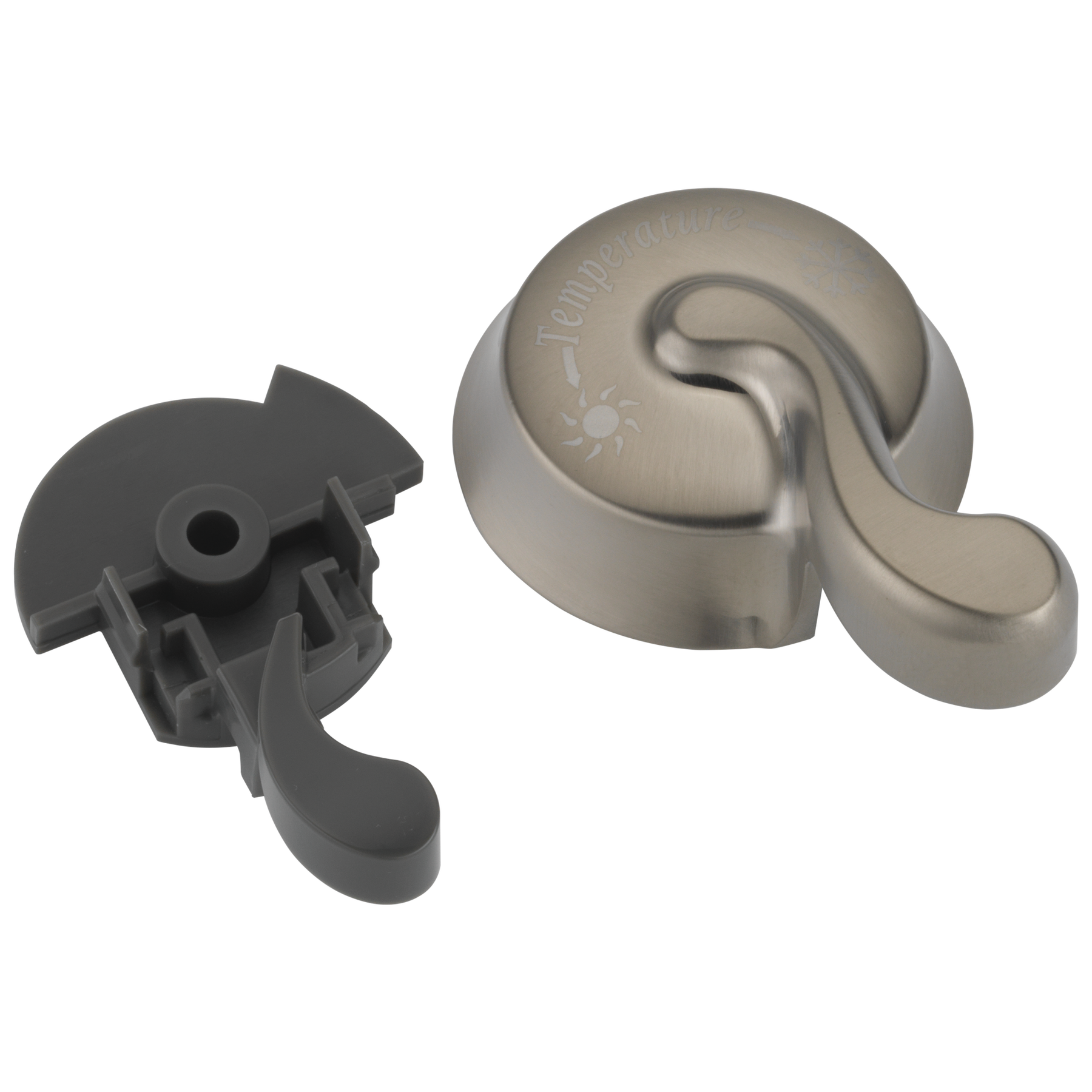 Temperature Knob & Cover - T17 Series in Stainless RP48689SS | Delta Faucet