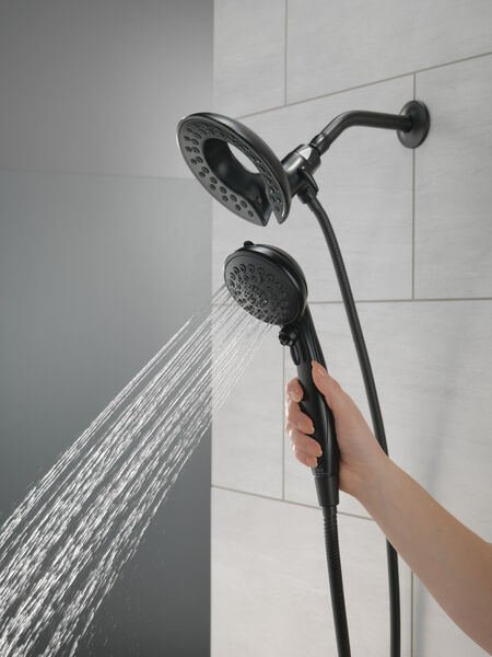 In2ition® 5-Setting Two-in-One Shower in Matte Black 58569-BL-PK ...