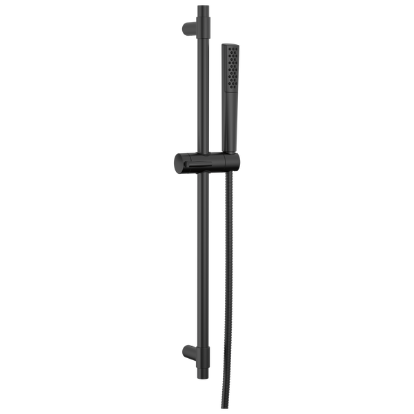 Premium Single-Setting Slide Bar Hand Shower in Matte Black 51808-BL ...