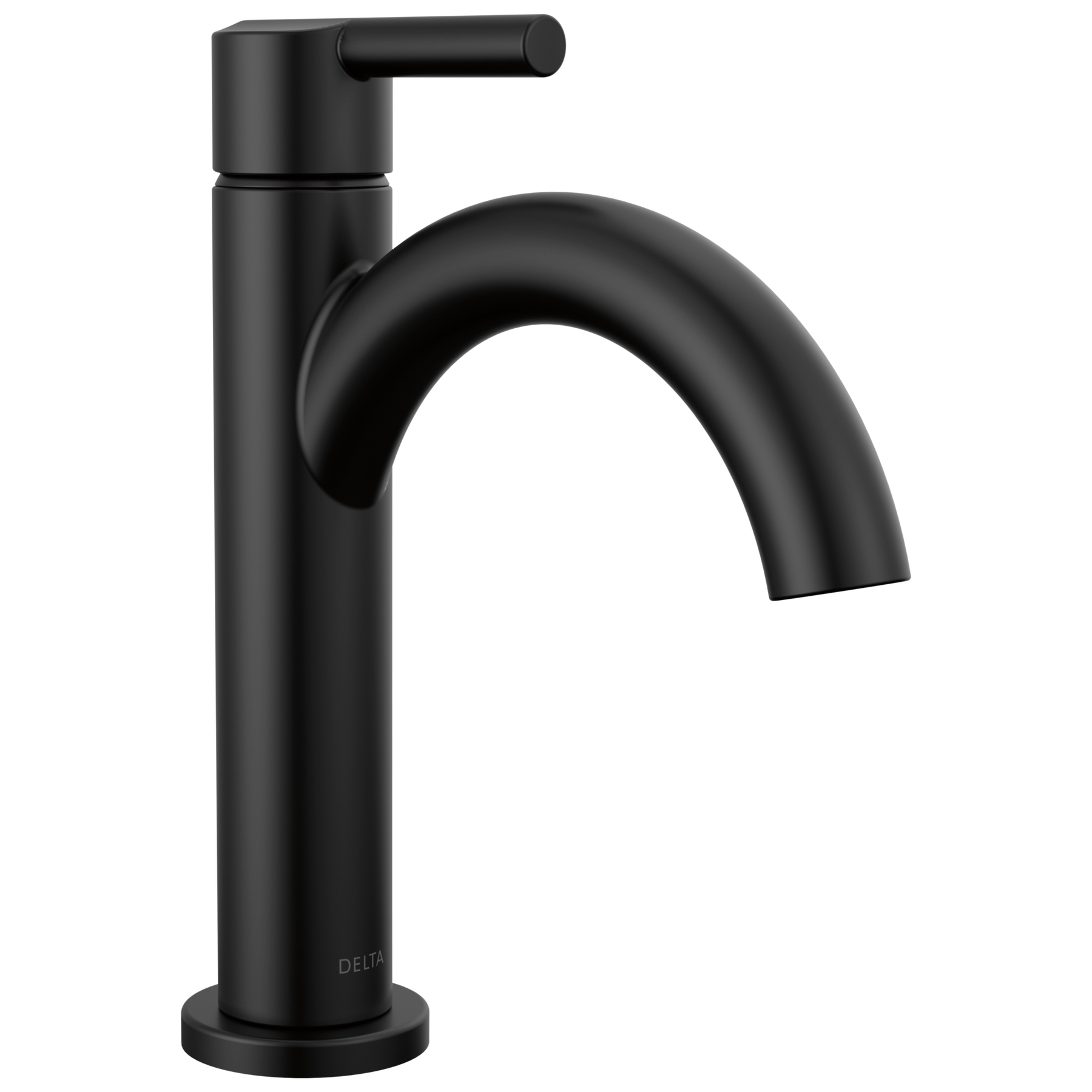 Single Handle Bathroom Faucet in Matte Black 15749LF-BL | Delta Faucet