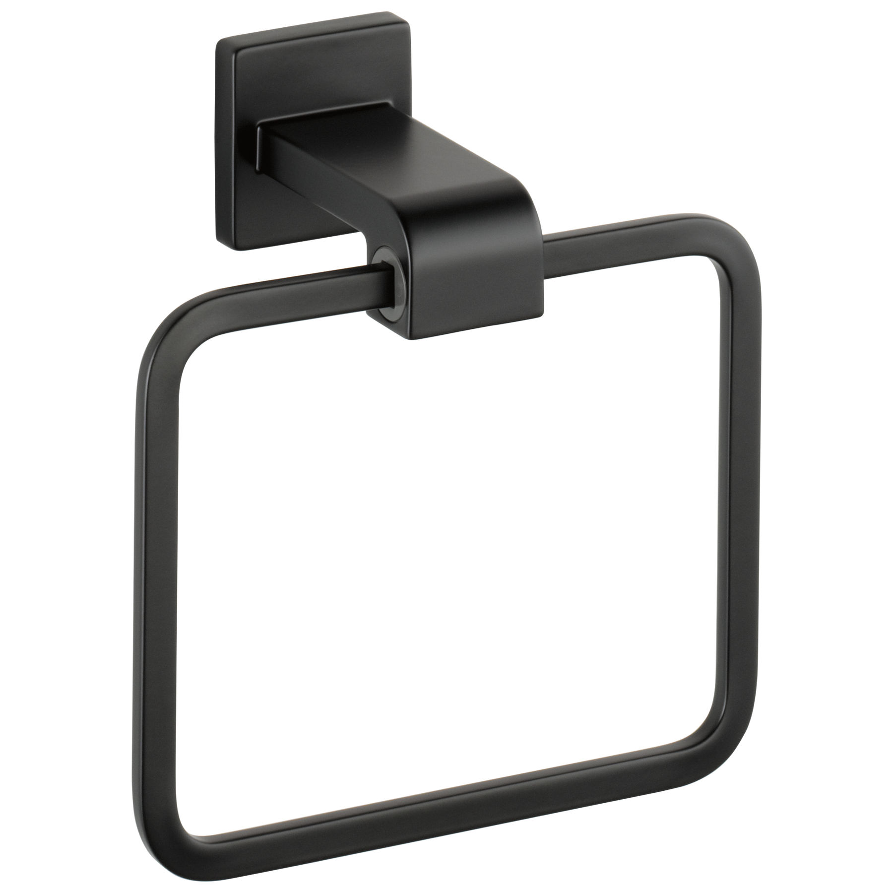 Towel Ring in Matte Black 77546-BL | Delta Faucet