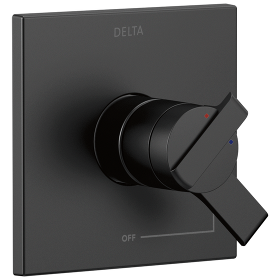 Monitor® 17 Series Valve Only Trim in Matte Black T17067-BL | Delta Faucet