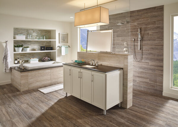 Shower Arm - 16" in Stainless RP46870SS | Delta Faucet