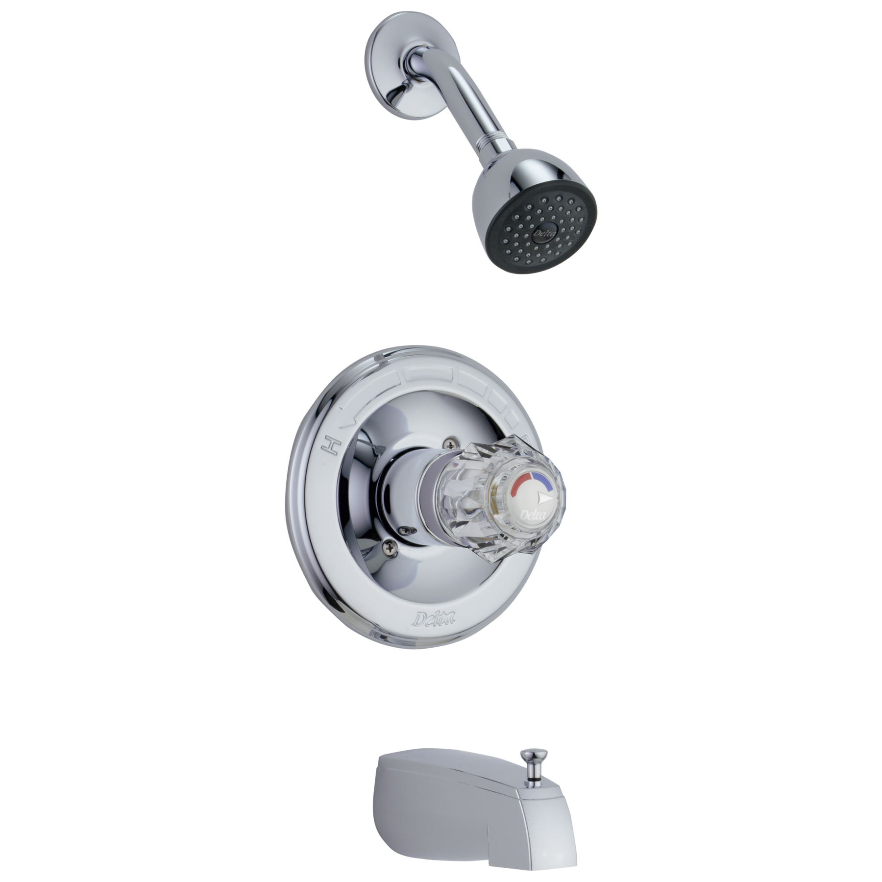 Monitor® 13 Series Tub and Shower in Chrome 1348 | Delta Faucet