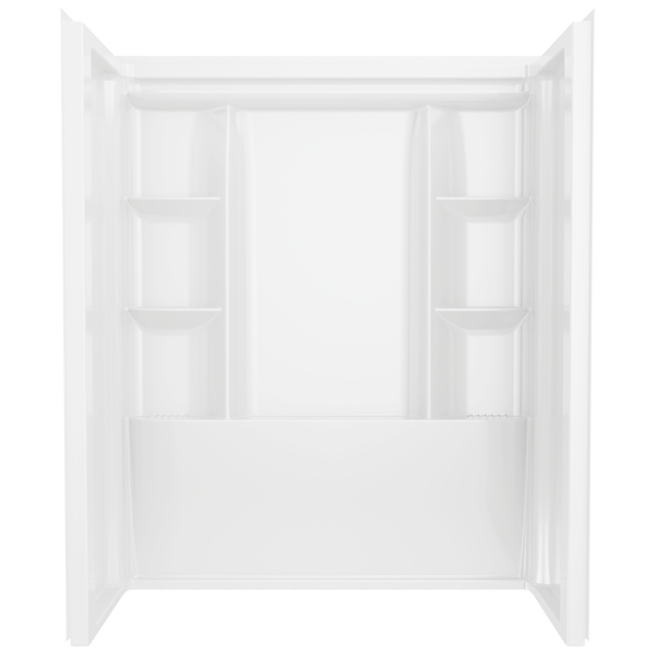 EverEdge Shower Wall 60x32" in High Gloss White B12207-6032-WH | Delta ...