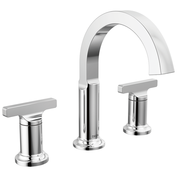 Two Handle Widespread Bathroom Faucet in Lumicoat® Chrome 355887-PR-DST ...