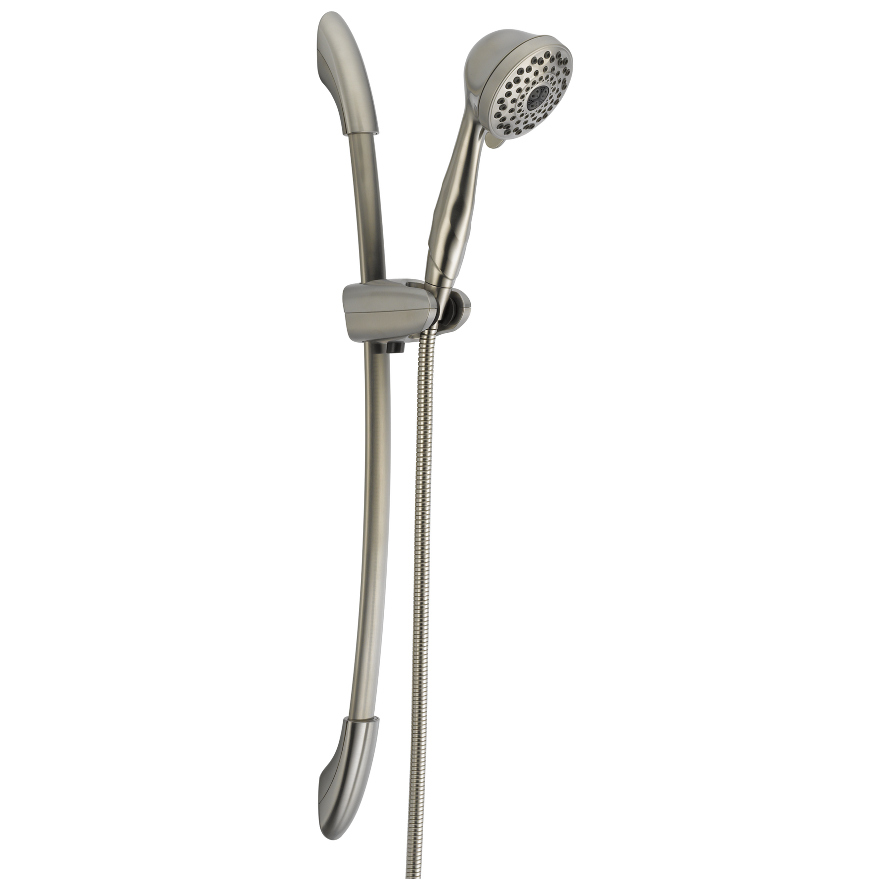Premium 7-Setting Slide Bar Hand Shower in Stainless 51704-SS | Delta ...