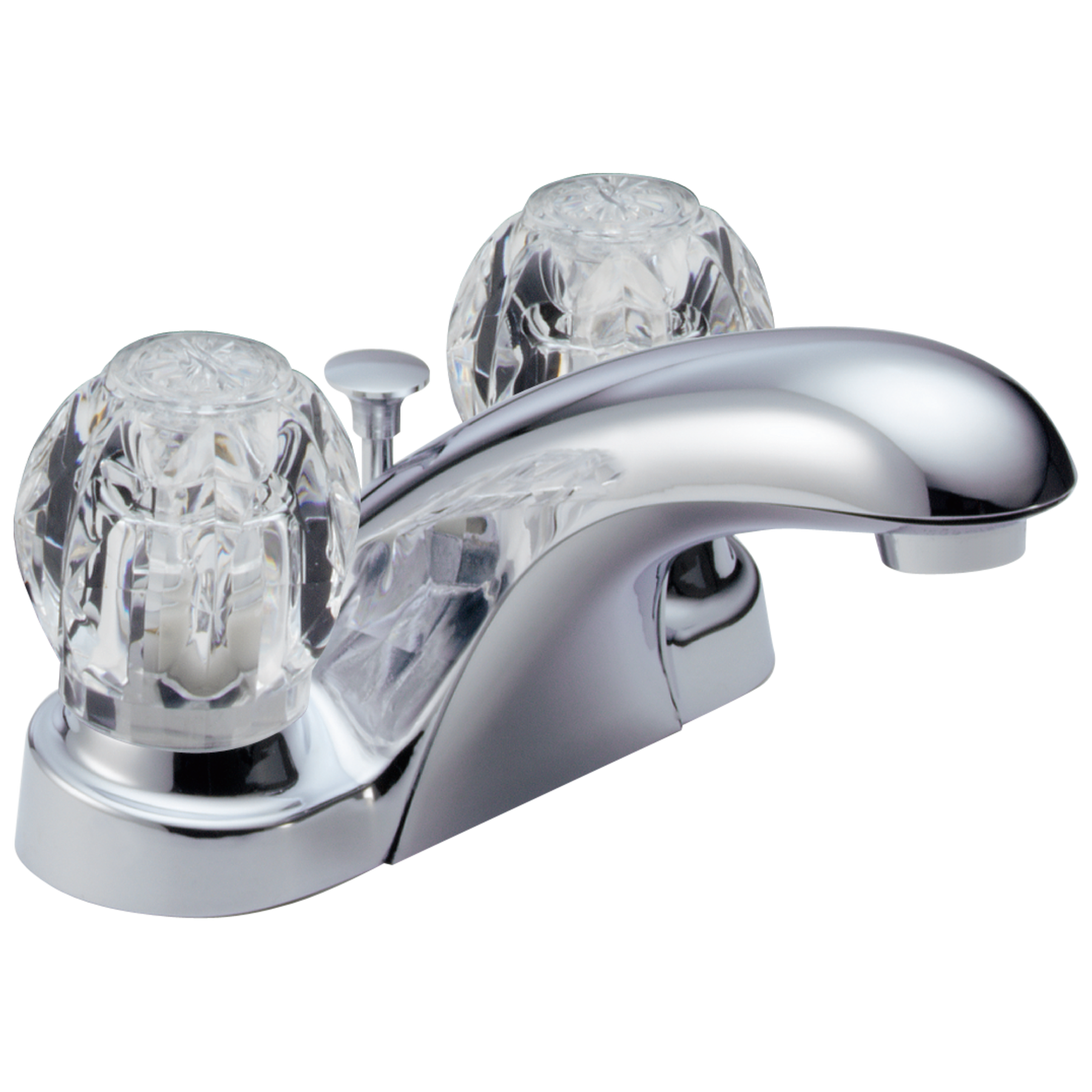 Two Handle Centerset Lavatory Faucet in Chrome B2512LF-PPU | Delta Faucet