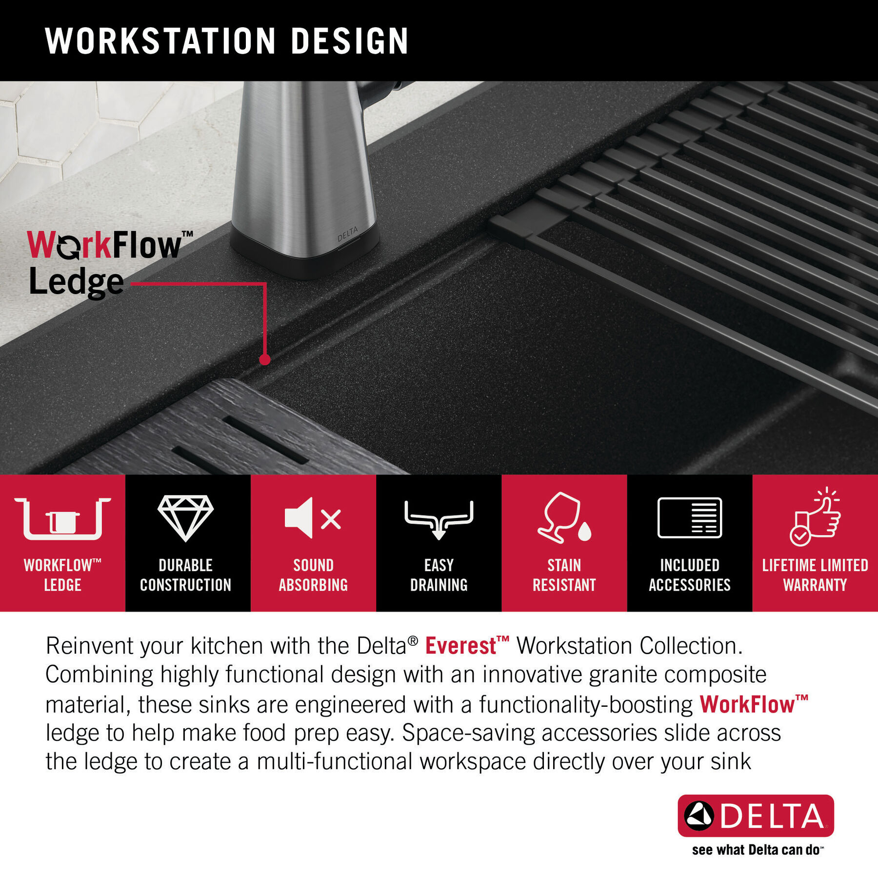 granite wall drop design