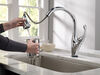 Single Handle Pull-Down Kitchen Faucet with Touch2O® and ShieldSpray ...
