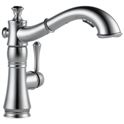 Single Handle Pull-Down Kitchen Faucet with ShieldSpray® Technology in ...
