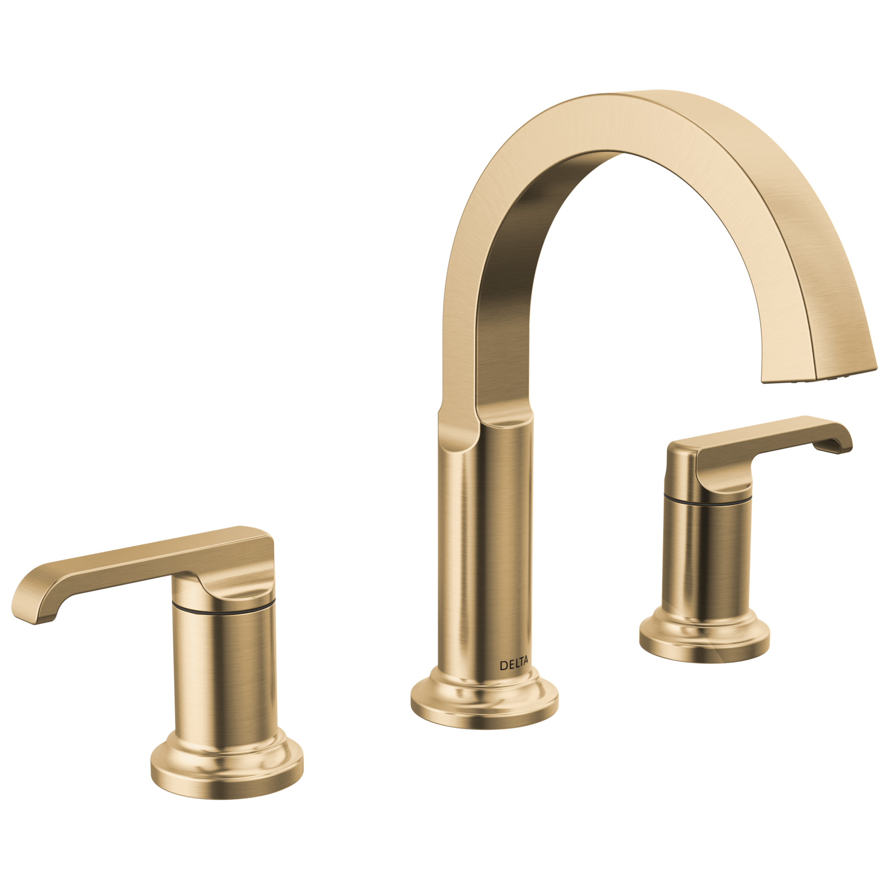 Two Handle Widespread Bathroom Faucet in Lumicoat® Champagne Bronze 35588-CZ-PR-DST | Delta Faucet