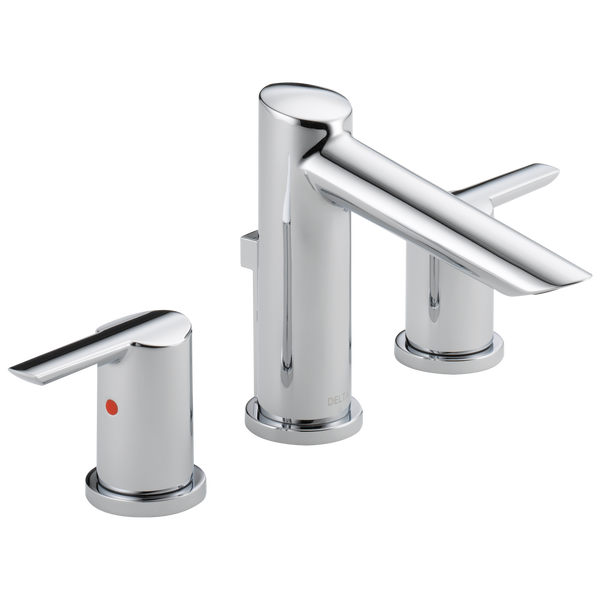 Two Handle Widespread Bathroom Faucet (Recertified) in Chrome 3561-MPU-DST-R | Delta Faucet