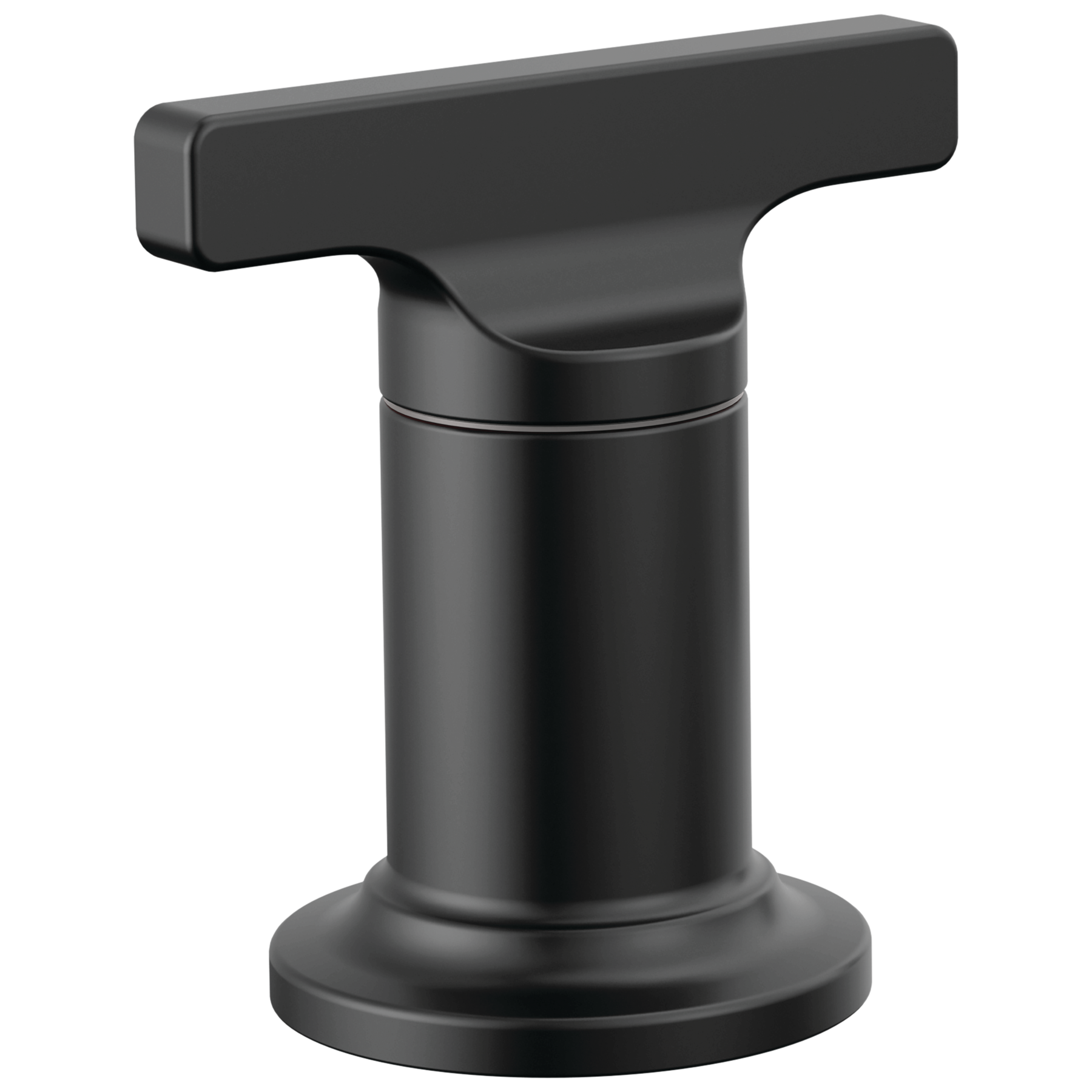 Roman Tub Handles - T-Lever in Matte Black H590BL | Delta Faucet