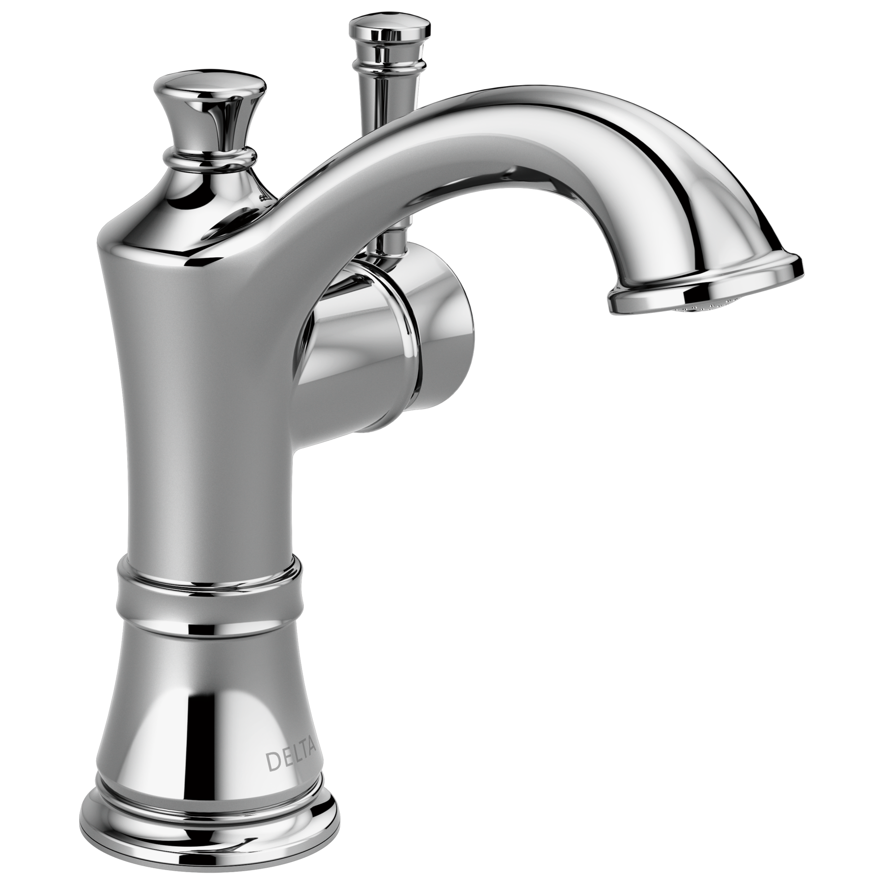 Single Handle Centerset Bathroom Faucet in Chrome 15757LF | Delta Faucet