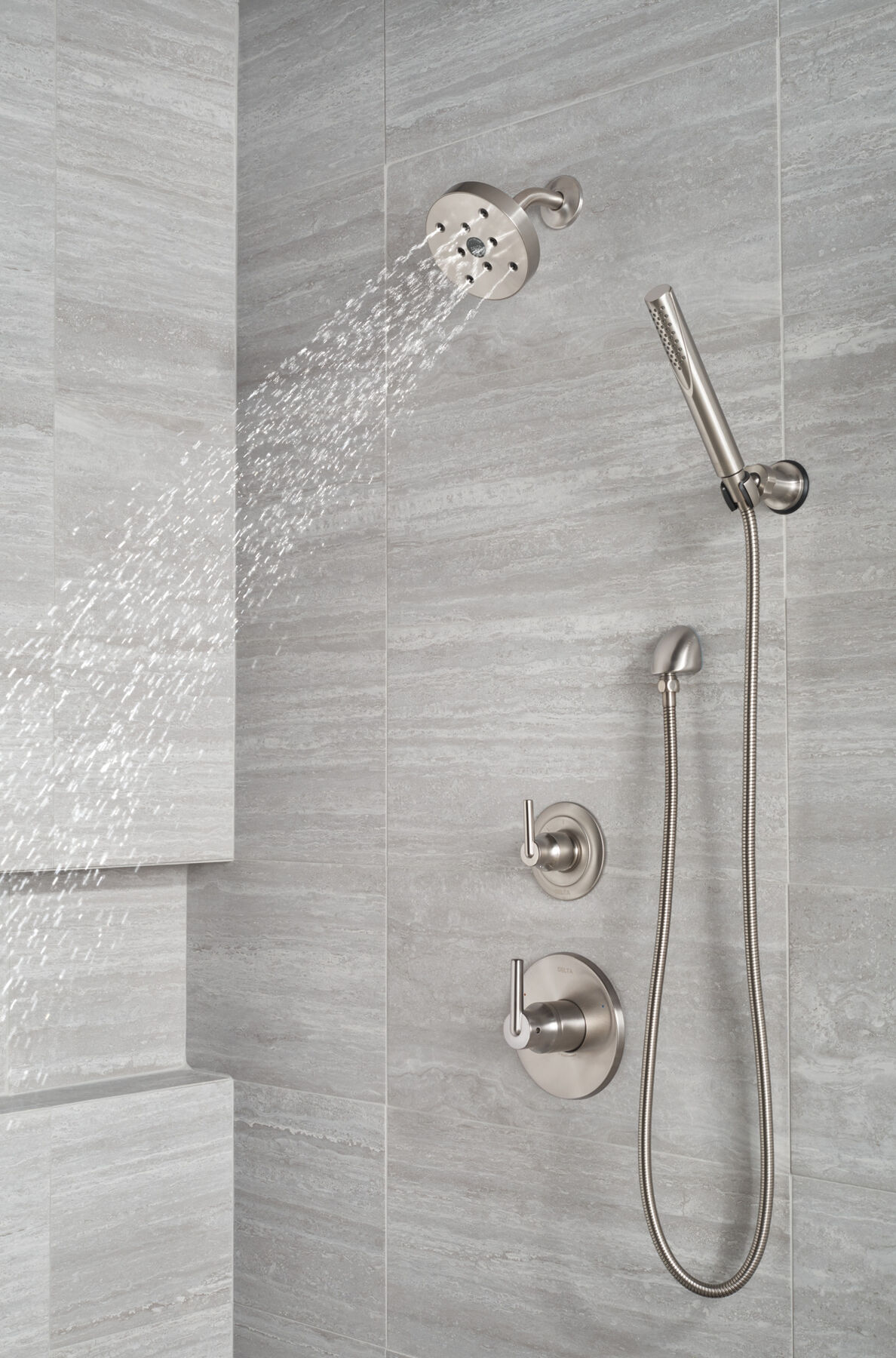 3-Setting Custom Shower Bundle in Stainless FVS6-TR211-SS | Delta Faucet