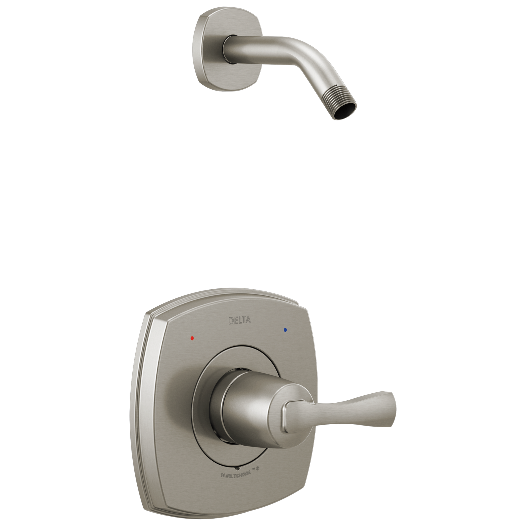 14 Series Shower Only Less Head in Lumicoat® Stainless T14276-SS-PR-LHD ...