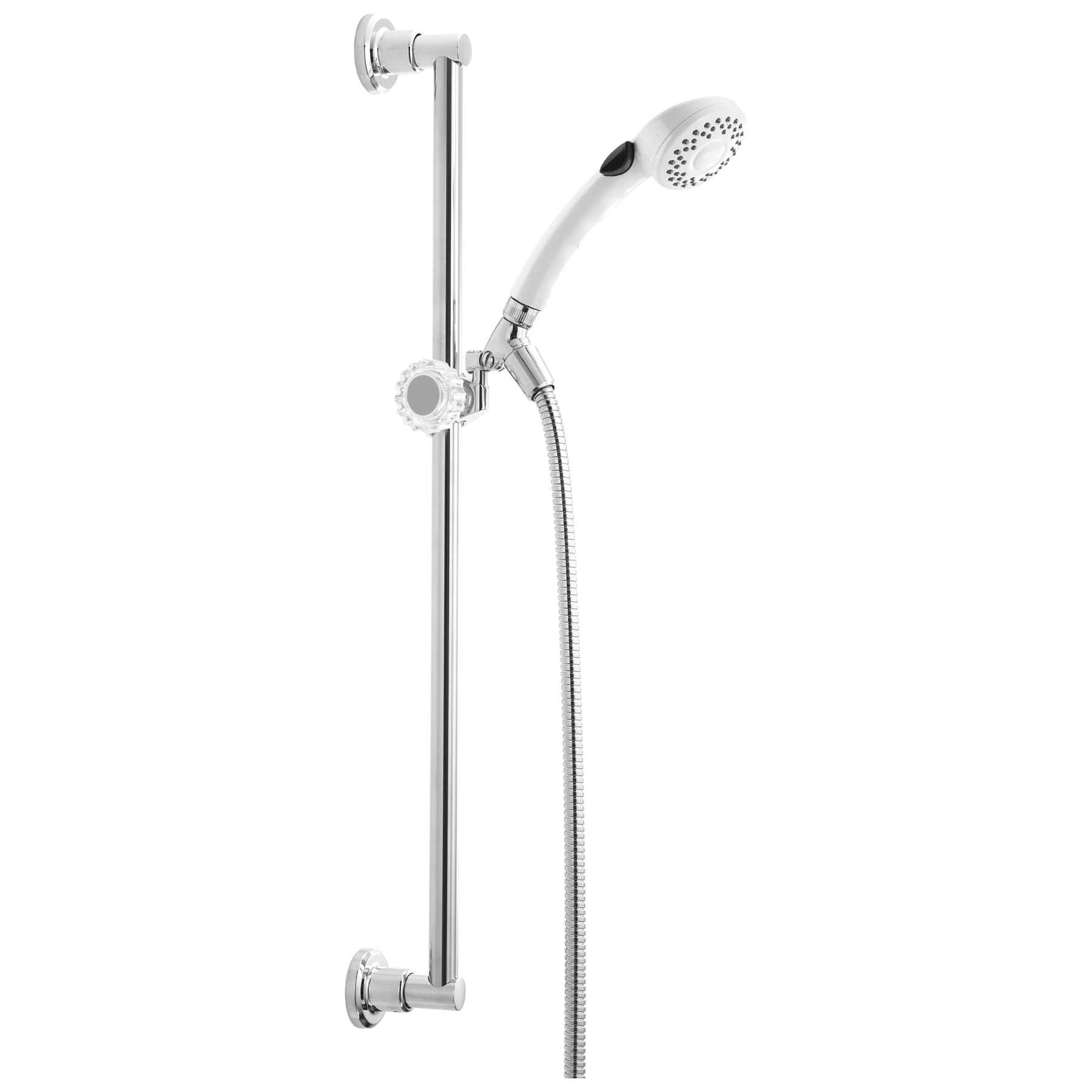 Fundamentals™ 2-Setting Slide Bar Hand Shower in White 51501-WHB ...