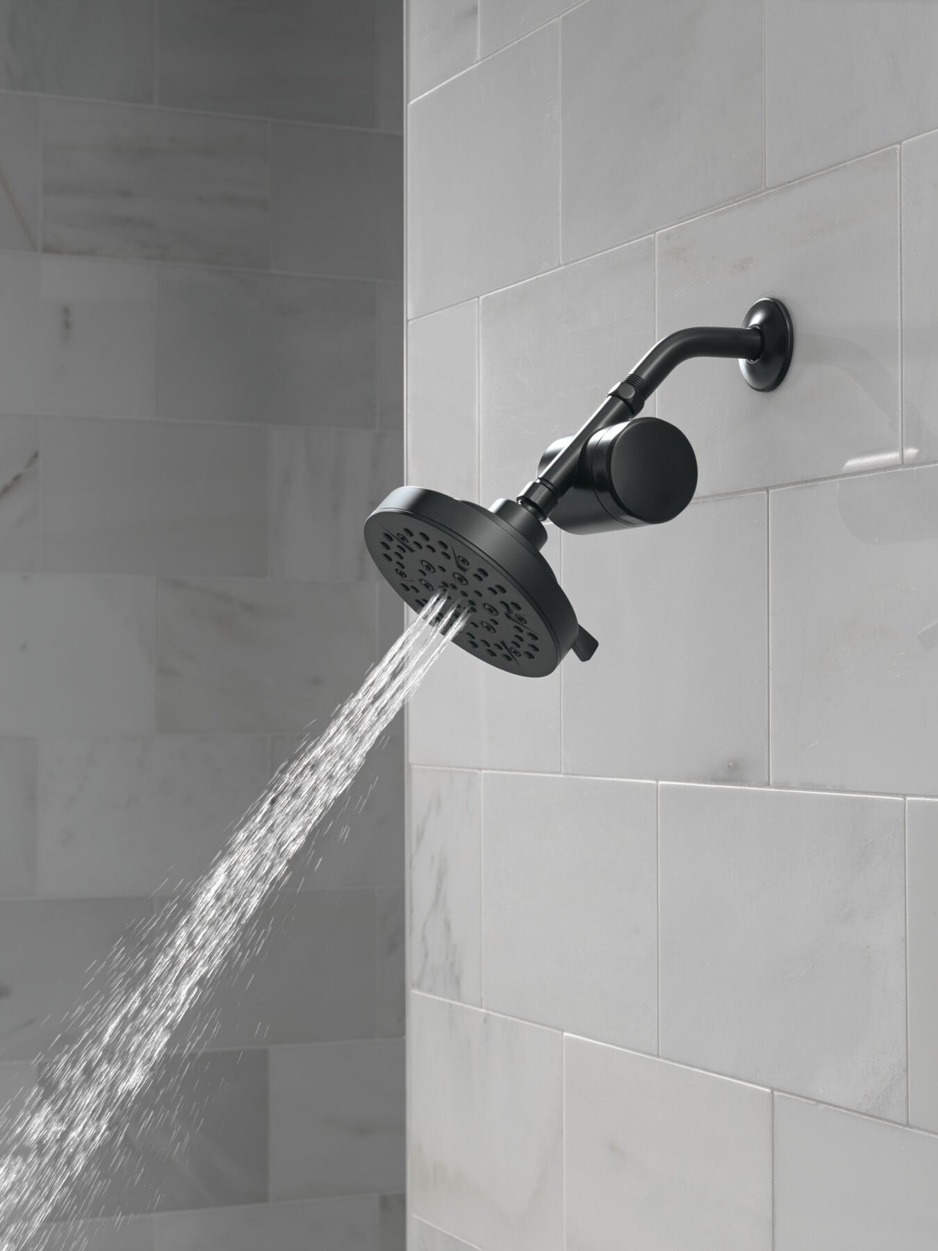 Standard Shower Filter with Shower Head Bundle in Matte Black FVS2 ...