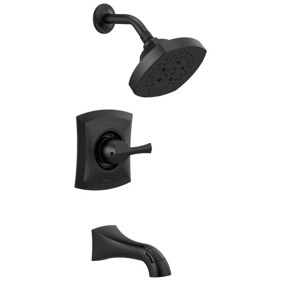 Monitor® 14 Series Tub and Shower in Matte Black 144899-BL | Delta Faucet