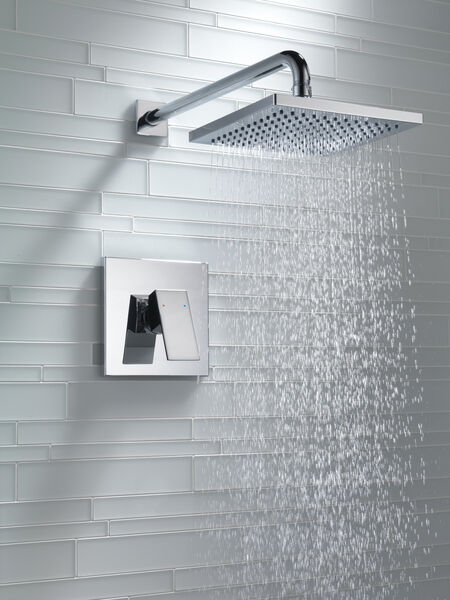 Square Shower Arm in Chrome RP60674 | Delta Faucet