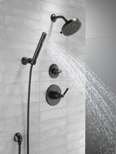Wall Elbow for Hand Shower in Matte Black 50560-BL | Delta Faucet