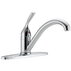 Single Handle Kitchen Faucet in Chrome 100-DST | Delta Faucet