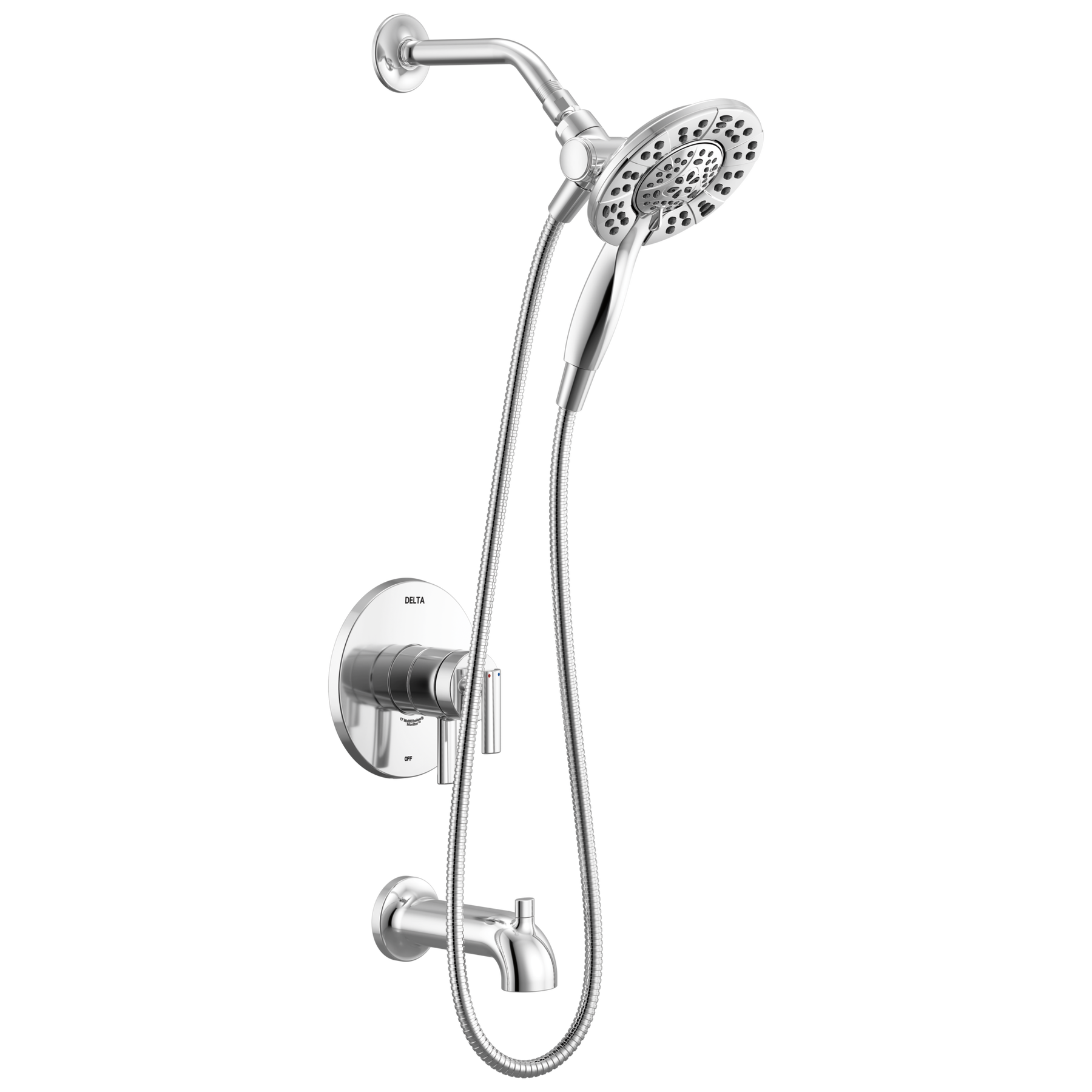 Monitor 17 Series Tub & Shower Trim with In2ition® in Chrome T17442-I ...