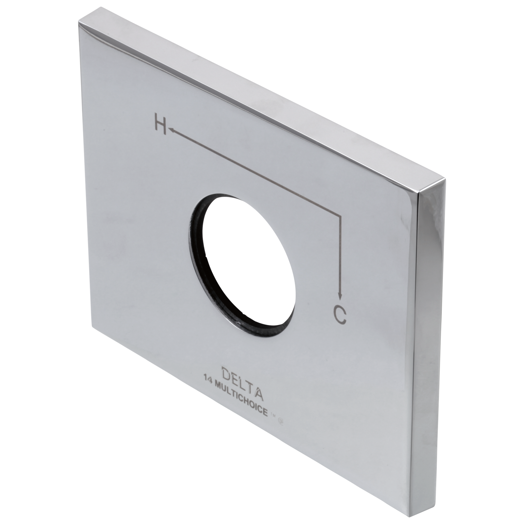 Escutcheon Kit - Tub & Shower in Chrome RP51036 | Delta Faucet