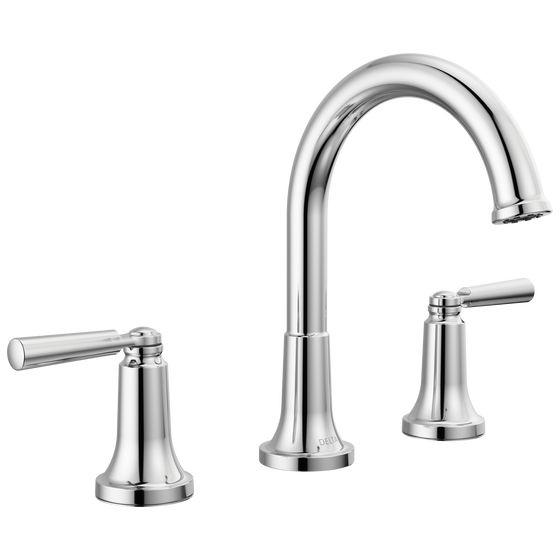 Two Handle Widespread Bathroom Faucet in Chrome 3535-MPU-DST | Delta Faucet