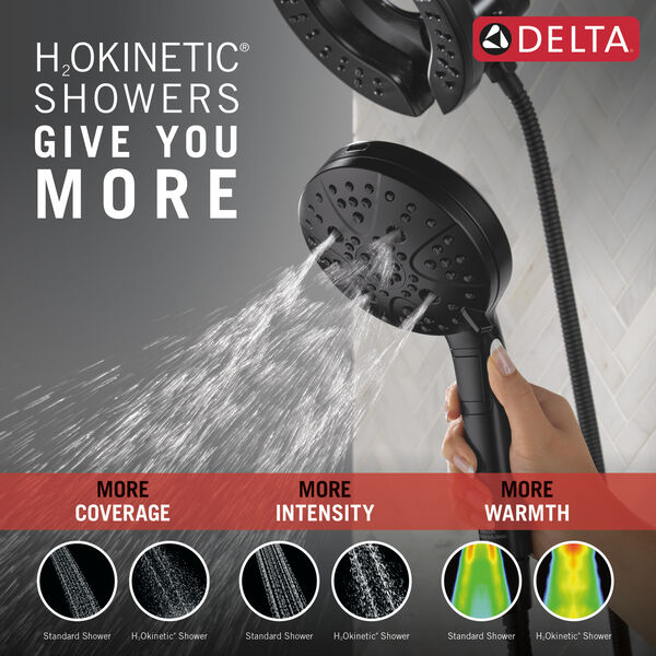 7-Setting In2ition® with ProClean™ in Matte Black 58651-BL | Delta Faucet