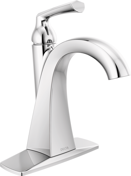 Single Handle Centerset Faucet in Chrome 15899LF | Delta Faucet