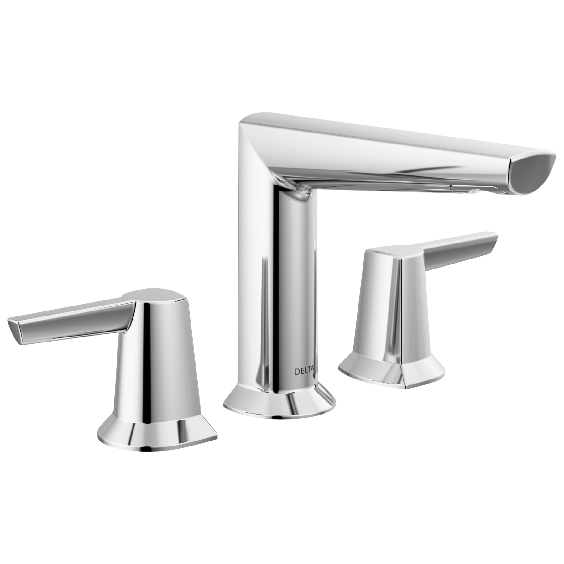 Two Handle Widespread Bathroom Faucet in Lumicoat® Chrome 3571-PR-MPU-DST | Delta Faucet