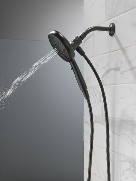 6-Setting SureDock® Magnetic Hand Shower in Matte Black 75613BL | Delta ...