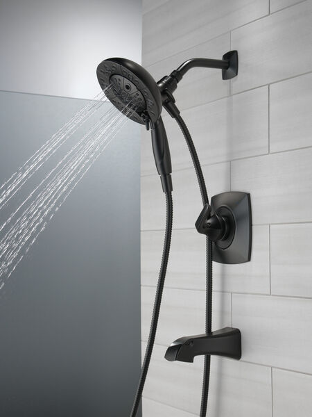 In2ition® Tub/Shower Rough & Trim 1L (Recertified) in Matte Black ...