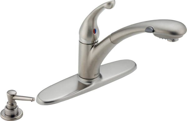 Pull-out Kitchen Faucet in Stainless 470-SSSD | Delta Faucet