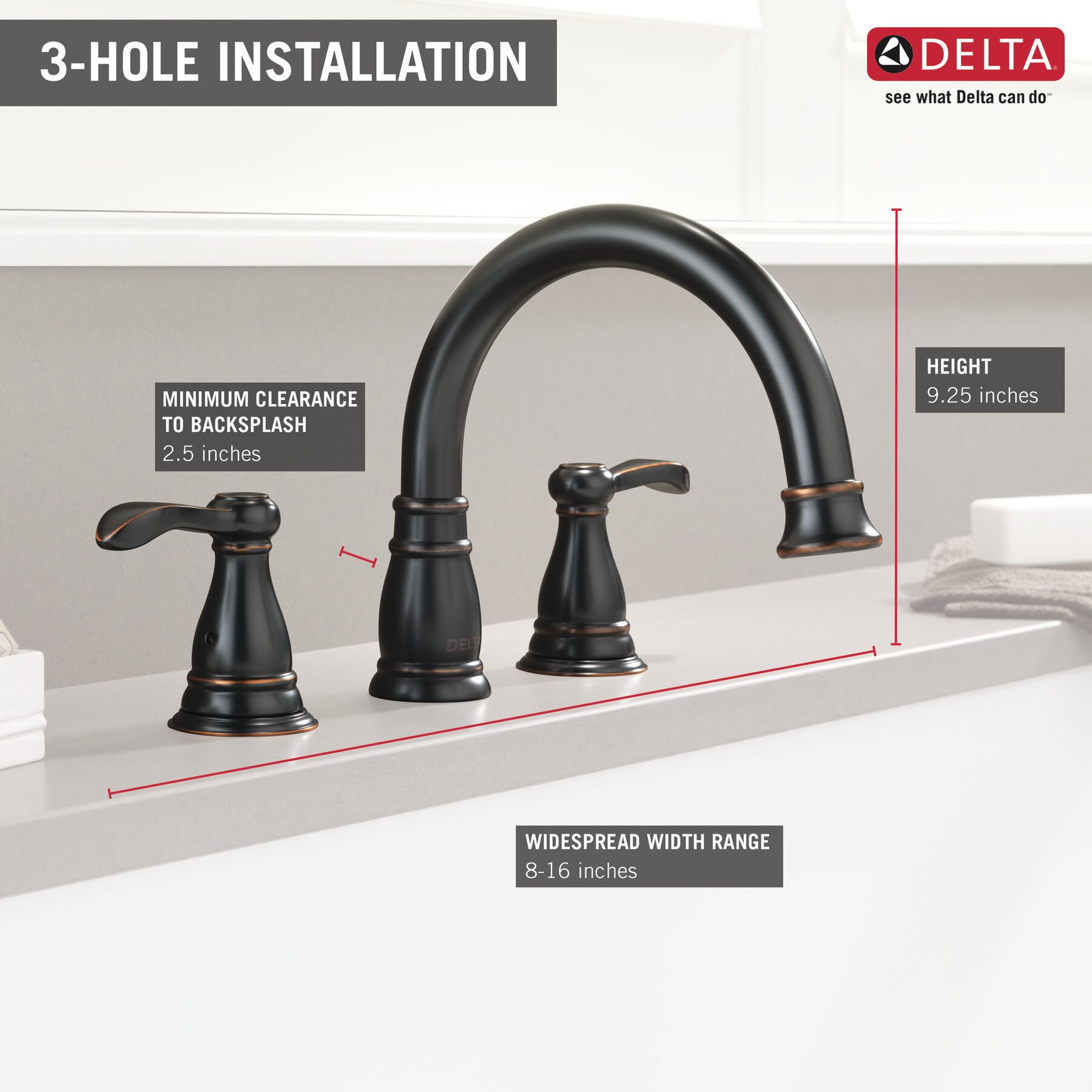 Roman Tub Faucet in Oil Rubbed Bronze 37984-OB | Delta Faucet