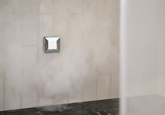 SimpleSteam™ Kit - 10kW in Lumicoat® Chrome 5P-EST10-PR | Delta Faucet