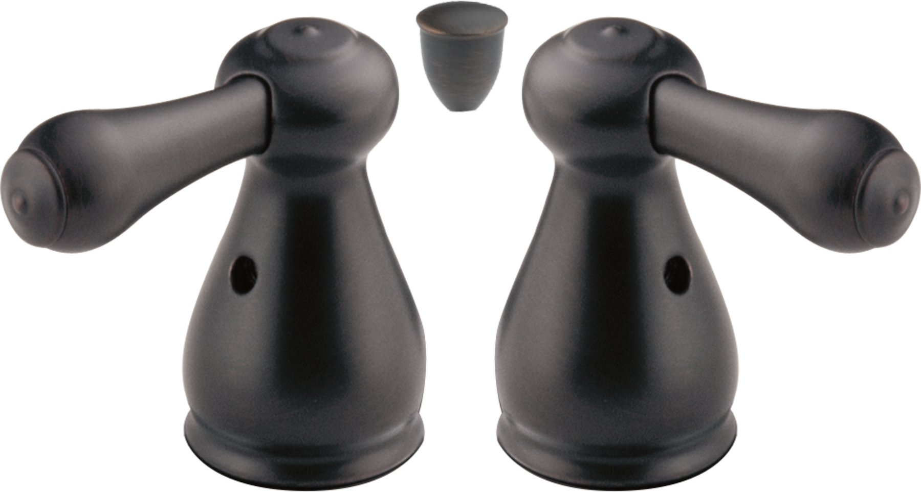 Metal Lever Handle Set - 2H Bathroom in Venetian Bronze H278RB | Delta ...