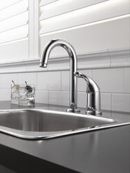 Two Handle Laundry Faucet in Chrome 2133LF | Delta Faucet