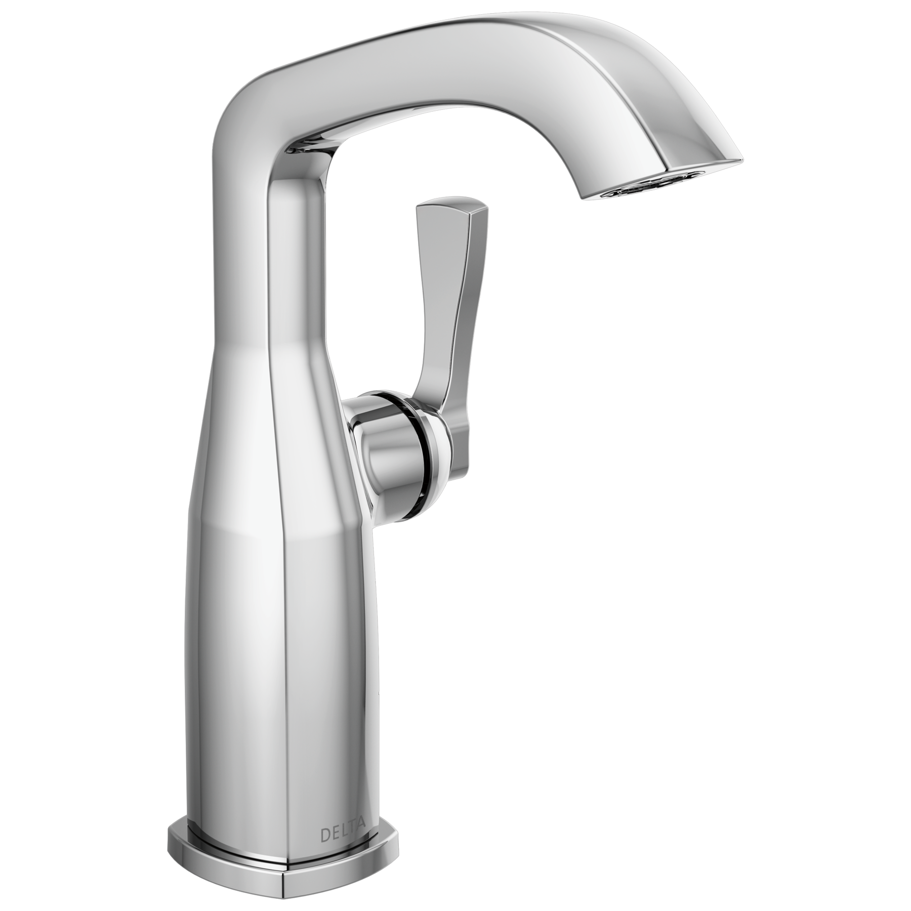 Single Handle Mid-Height Bathroom Faucet in Lumicoat® Chrome 676-PR-DST ...