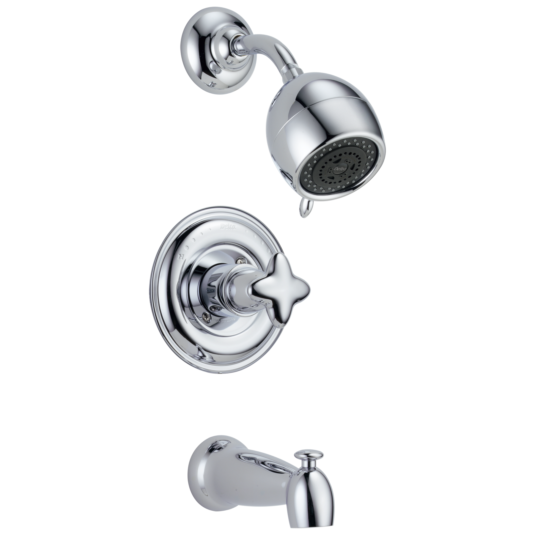 Monitor® Tub & Shower Faucet in Chrome 1468-790 | Delta Faucet