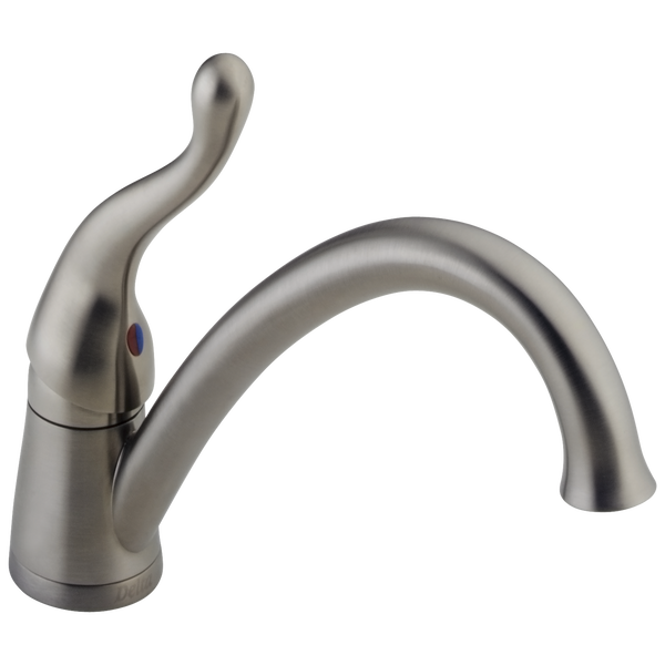 Single Handle Kitchen Faucet in Stainless 117-SSWF | Delta Faucet