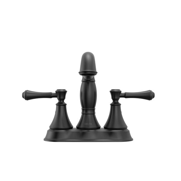 Two Handle Centerset Bathroom Faucet in Matte Black 2597LF-BLMPU ...